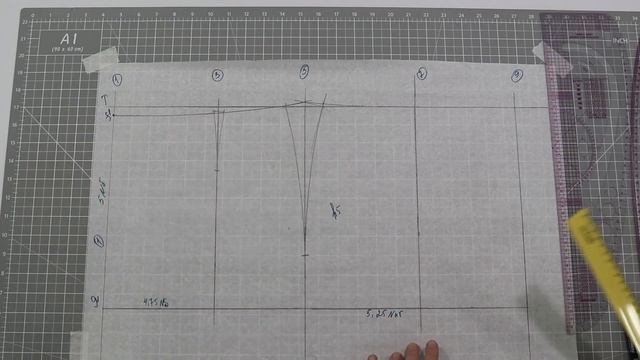 Курс по пошиву юбки |Урок № 4 | Построение основы юбки по методу Любакс.