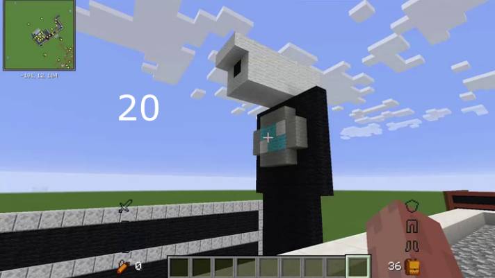 Skibidi Toilet 20 в майнкрафт