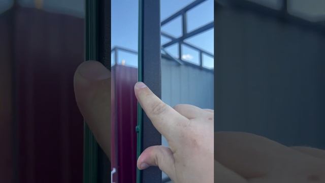 Летний душ с профнастилом 1м на 1м от завода Статус