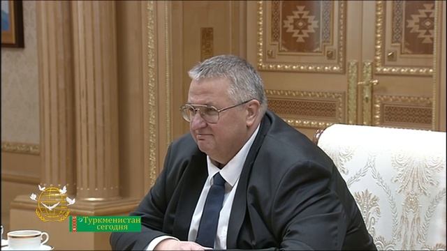 Президент Туркменистана принял заместителя председателя правительства Российской Федерации