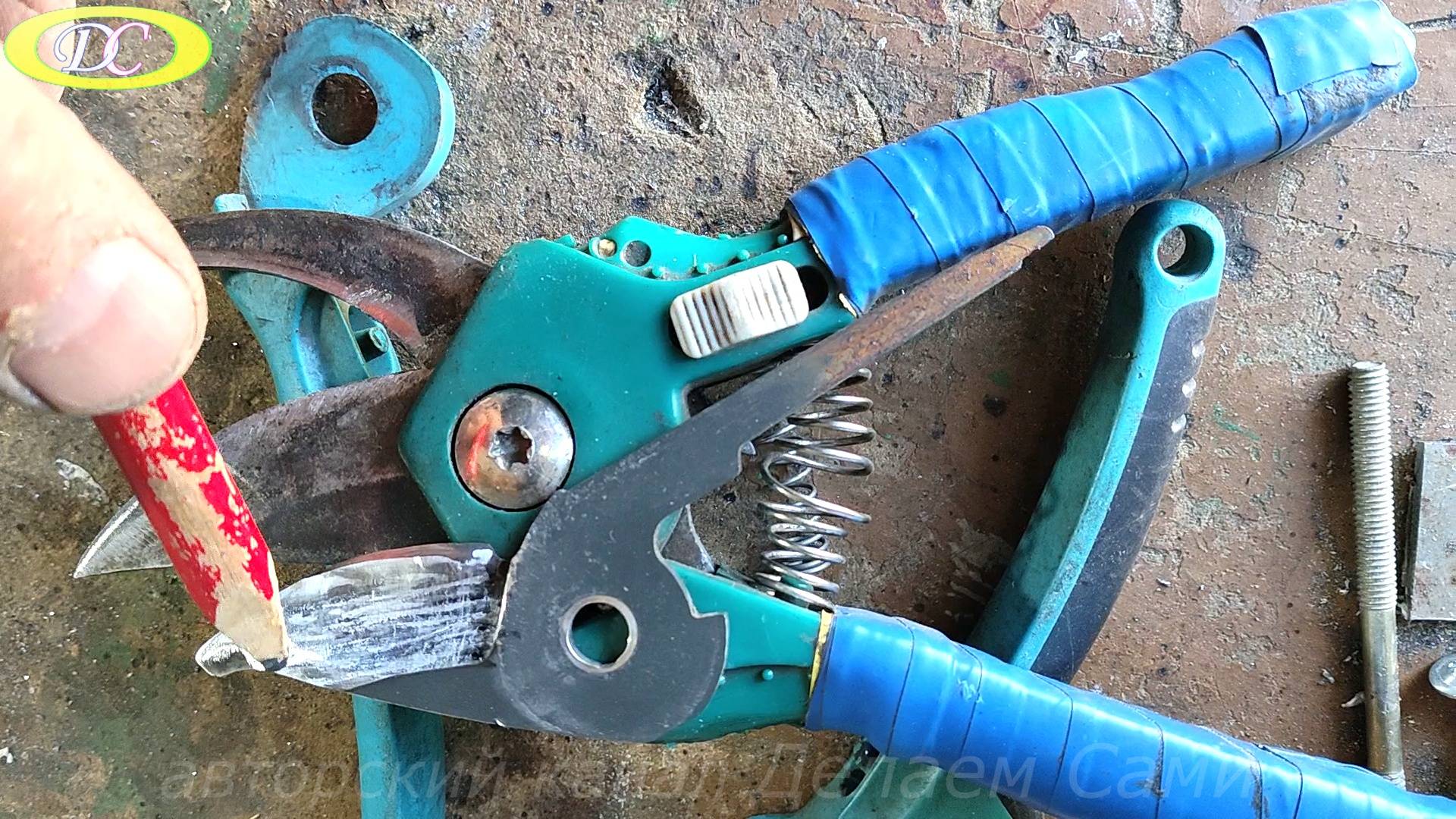 Лучший секатор своими руками. Улучшаем секатор для обрезки  деревьев.