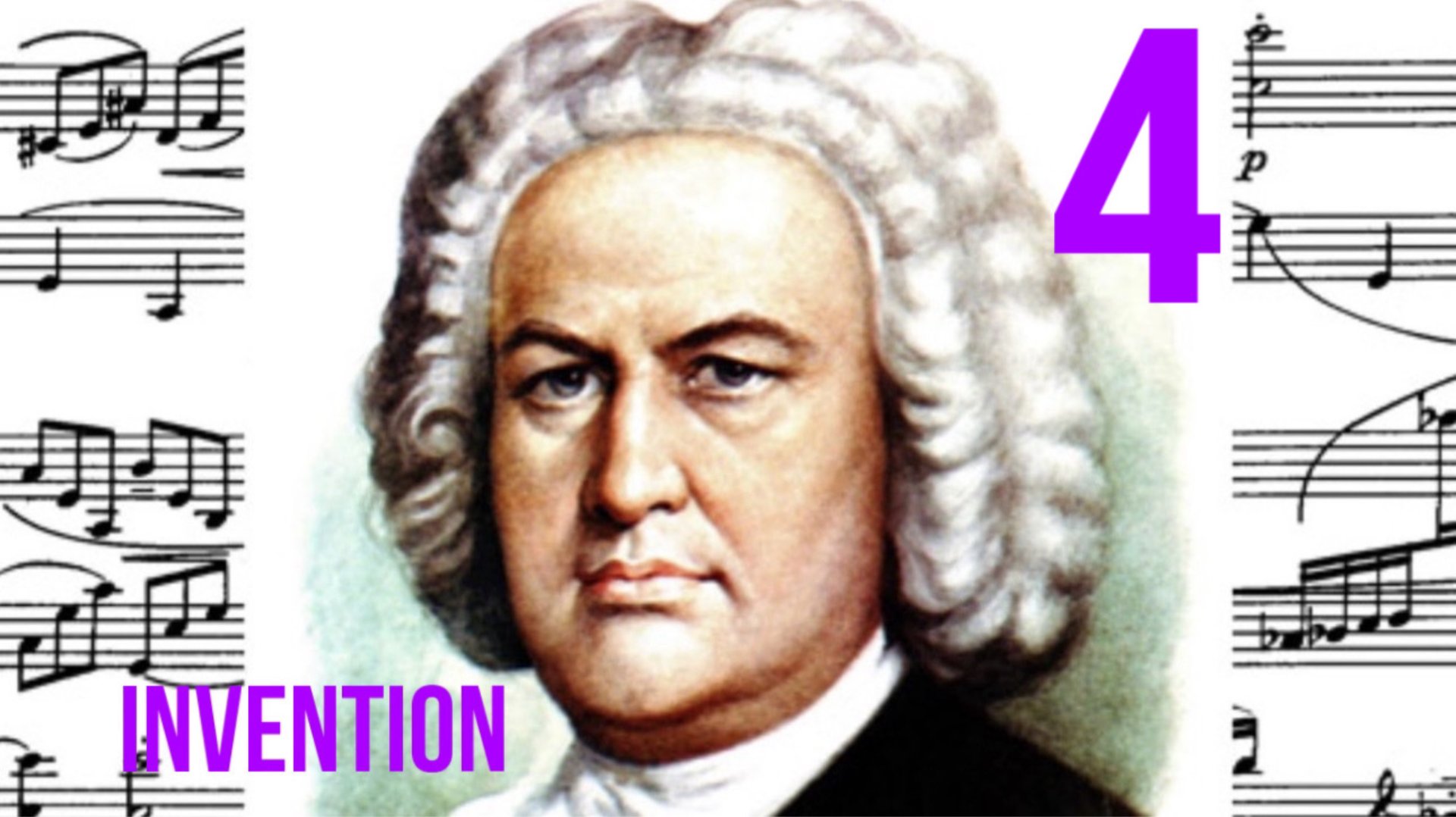 Инвенция 4 Иоганна Себастьяна Баха / Ре минор / Фортепиано  #inventionbach #invention  #инвенцииба