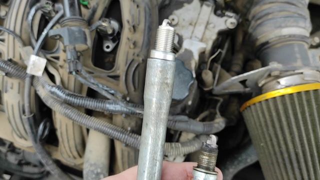 Замена свечей зажигания на ВАЗ 2110