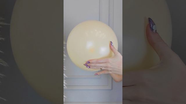 Шар макарунс персик  #shorts