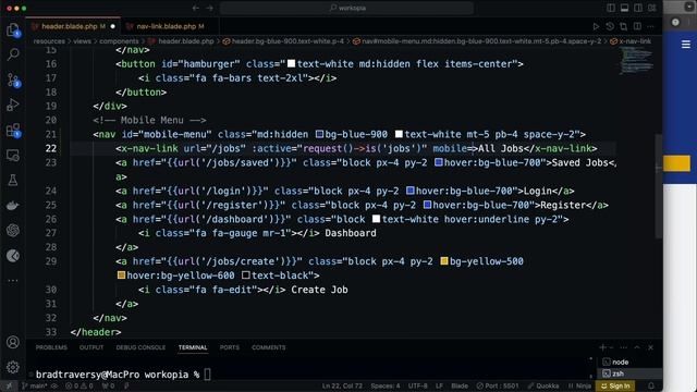 009. Mobile Menu Nav Link
