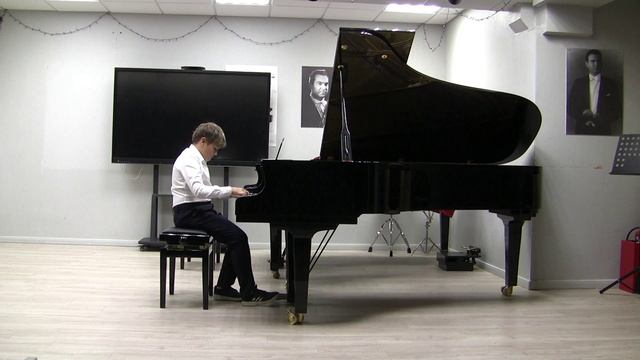 Быстров Семён. И. Крамер - "Этюд №1" из "50 этюдов"