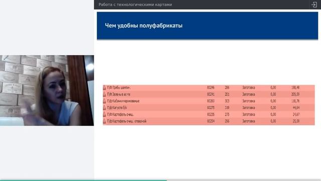 Работа с технологическими картами. Вебинар Натальи Бурлаковой