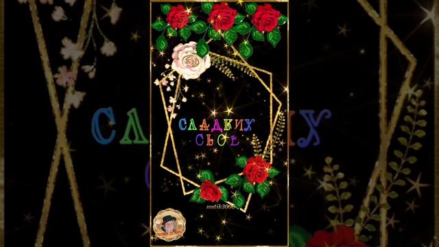 Доброй ночи. Сладких снов.