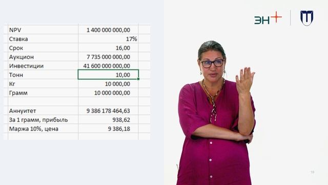 4. Аннуитет (оценка инвестиций в проект)