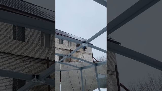 Крепеж теплицы, соединения секций