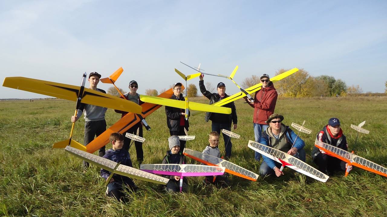 Команда детского клуба "Юный авиатор". Осень 2020 года