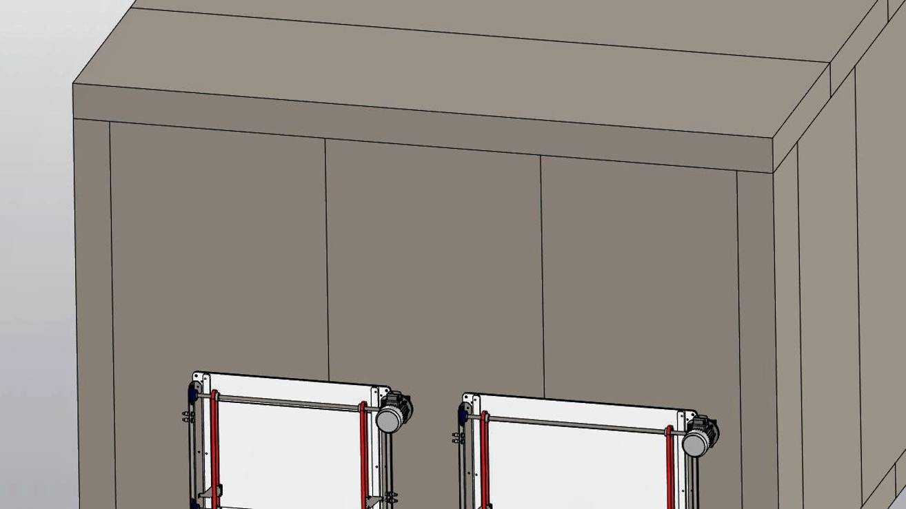 Шлюз теплоизоляционной камеры боксфризера