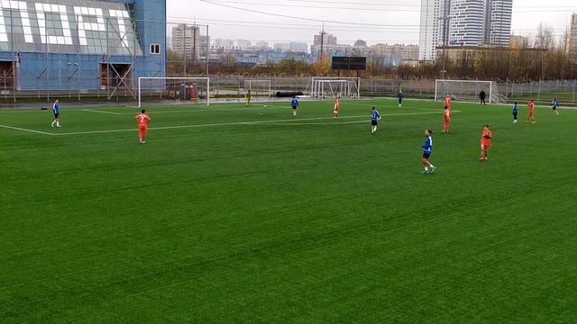 2024_11_01 игра с СШОР Кировского района тайм 2 часть 1