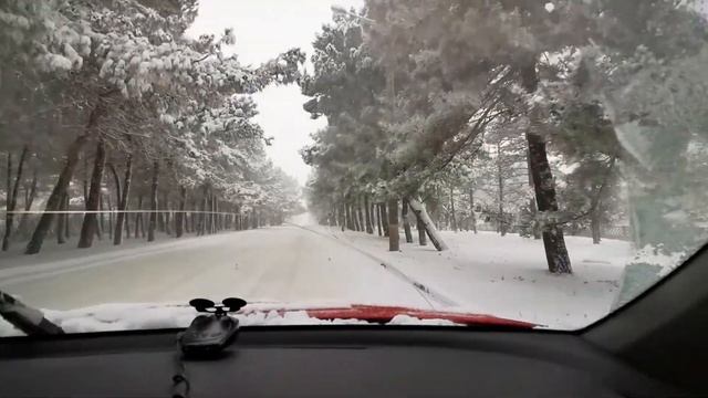 Анапа в снегу.08.02.2020