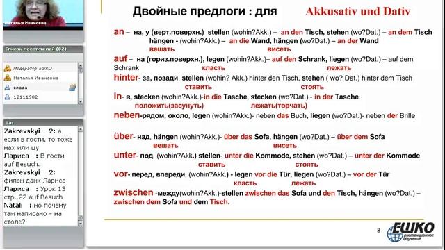 «В городе» + Грамматика