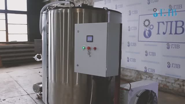МОУ-2000 AUTO CIP. Молокоохладитель с автоматической мойкой.