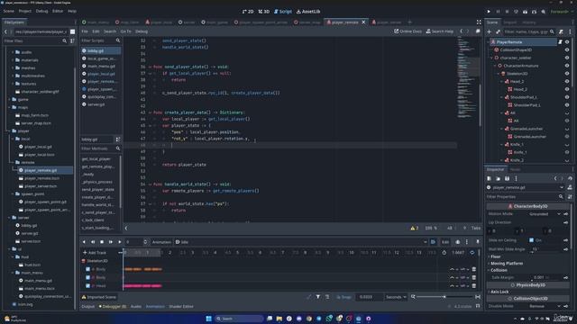 3 -Remote Player Animations