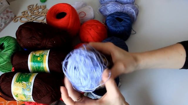 Абсолютно все мои запасы пряжи /Часть 1.