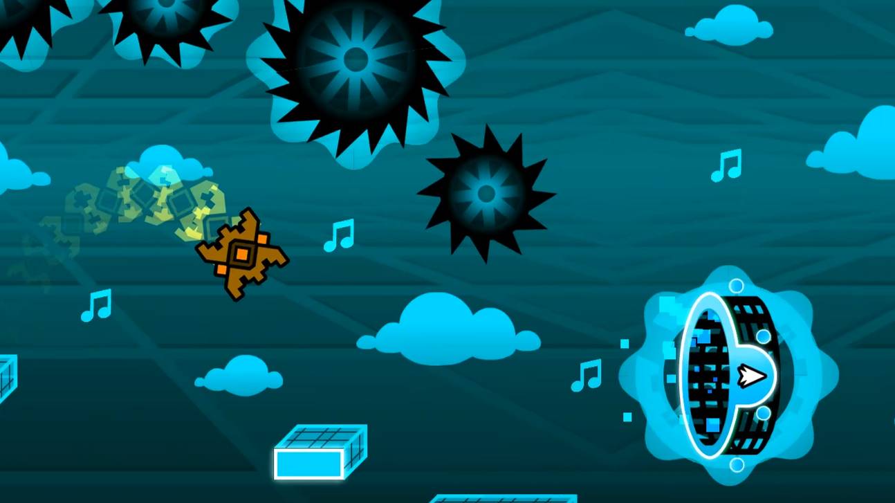 Sonar прохождение в Geometry Dash