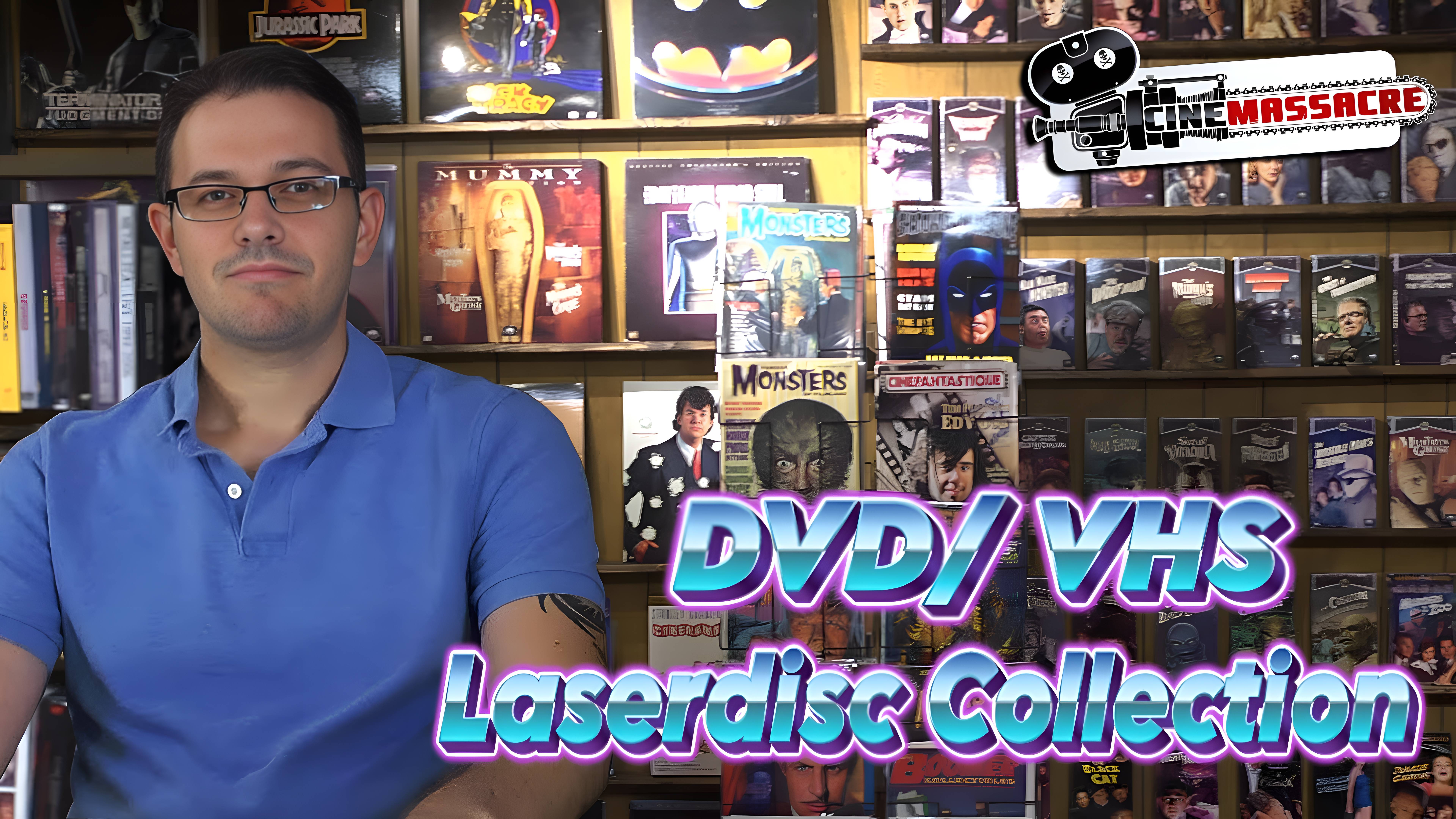 DVD/ VHS/ Laserdisc Collection 2016