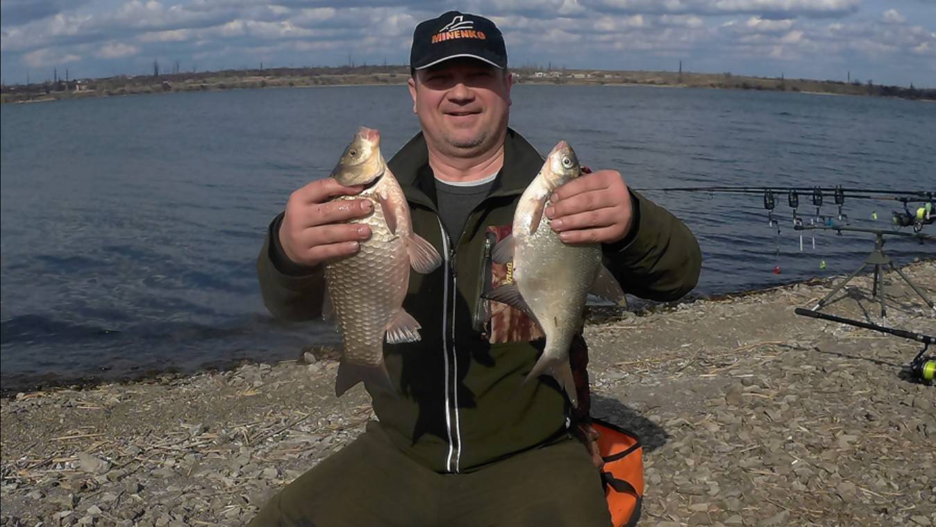 РЫБАЛКА ВЕСНОЙ на ВОДОХРАНИЛИЩЕ. ЛЕЩ и КАРАСЬ