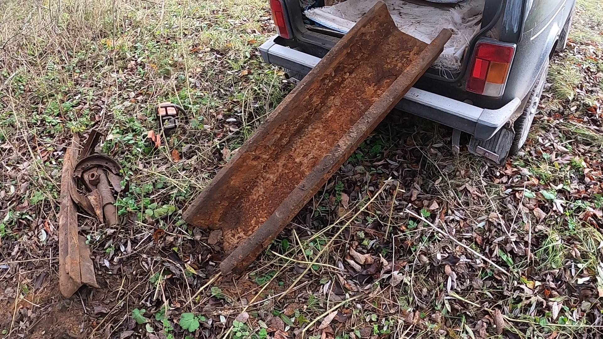 Страшно даже подумать, как это грузить... мощная сталь