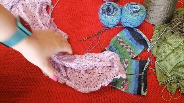 Вязальная пятидневка. День второй. Минимум вязания /новый процесс /довяжу к следующему лету