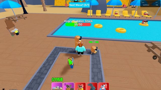 Играю в Cheese TD и прохожу hard mode