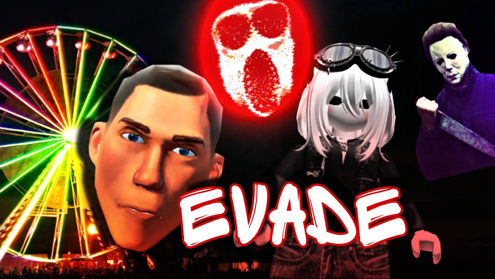 SON В ЭВЕЙД HALLOWEEN ROBLOX — НОВЫЕ КАРТЫ И МЕМЫ НАПАЛИ НА НАС В EVADE РОБЛОКС