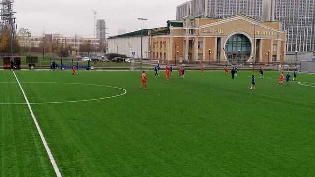 2024_11_01 игра с СШОР Кировского района тайм 1 часть 2