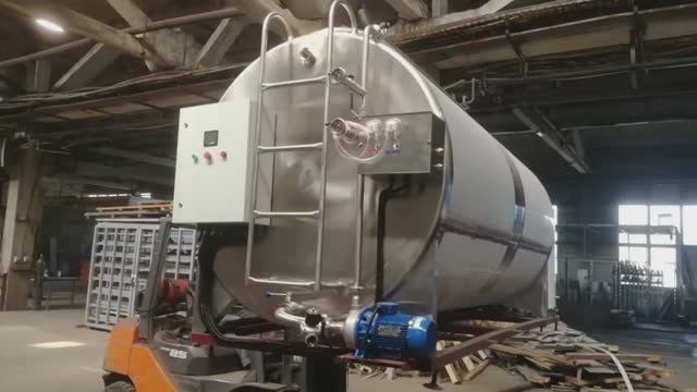 Молокоохладитель МОУ-5000 AUTO (CIP-рекуператор)