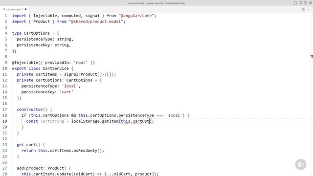 507. Creating a Configurable Cart