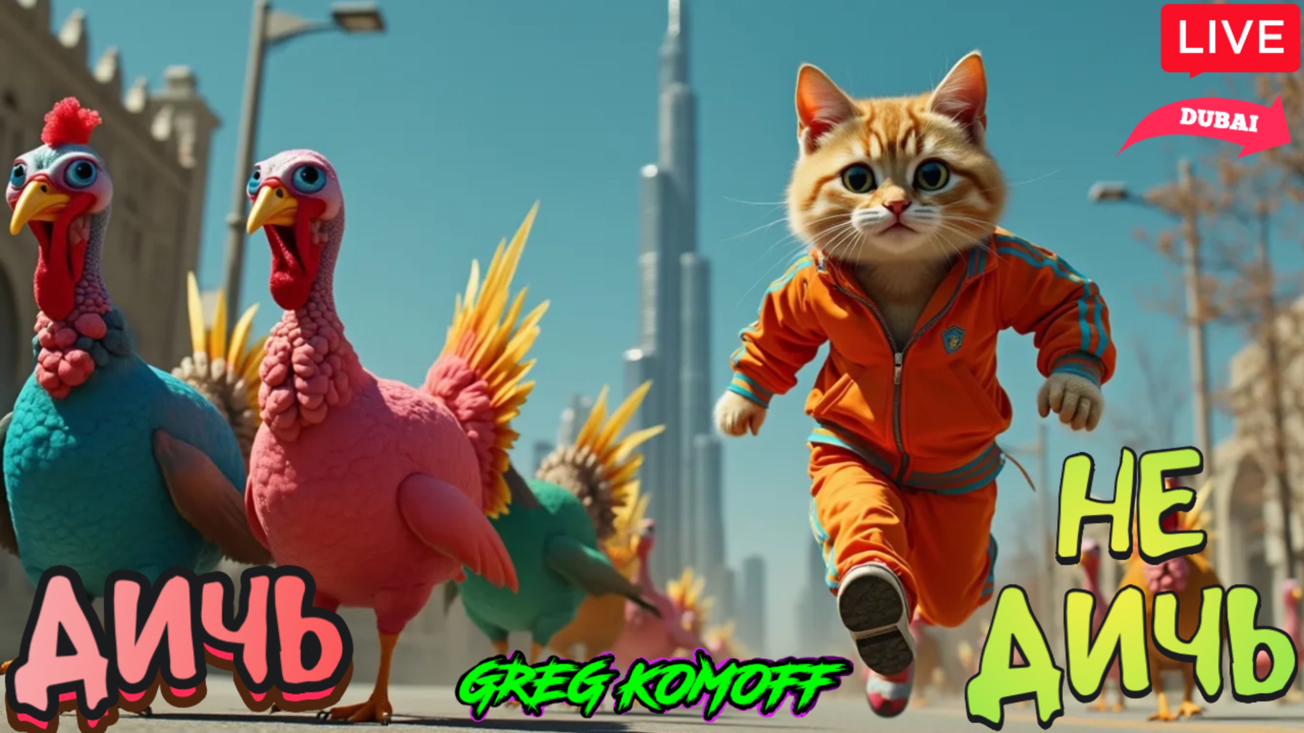 -=ДИЧЬ / НЕ ДИЧЬ-=  №6 -=to ditch or not to ditch!=-  -=Дубайский Лайв=-.