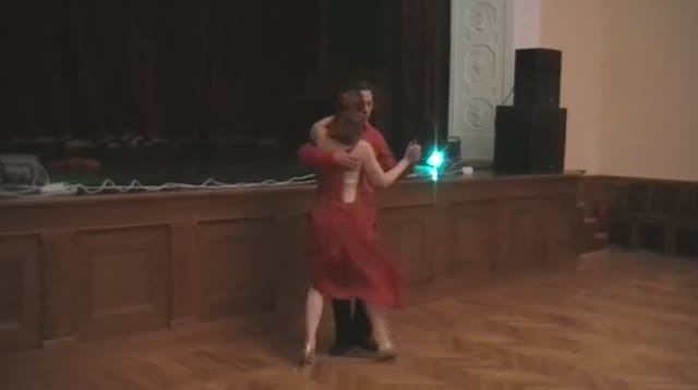 Танец: Любовь Бойко и Андрей Константинов.