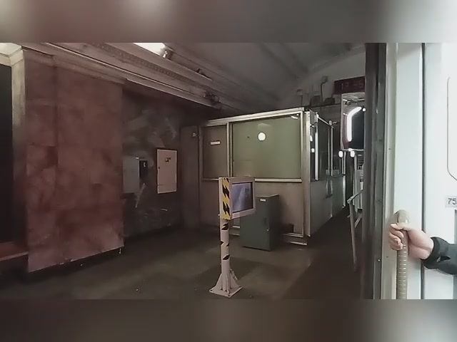 перегон Белорусская - Маяковская на составе 81-775.2 "Москва 2024" (23.08.2024)