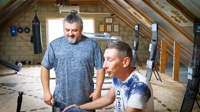 Гости Лёша с Инной.