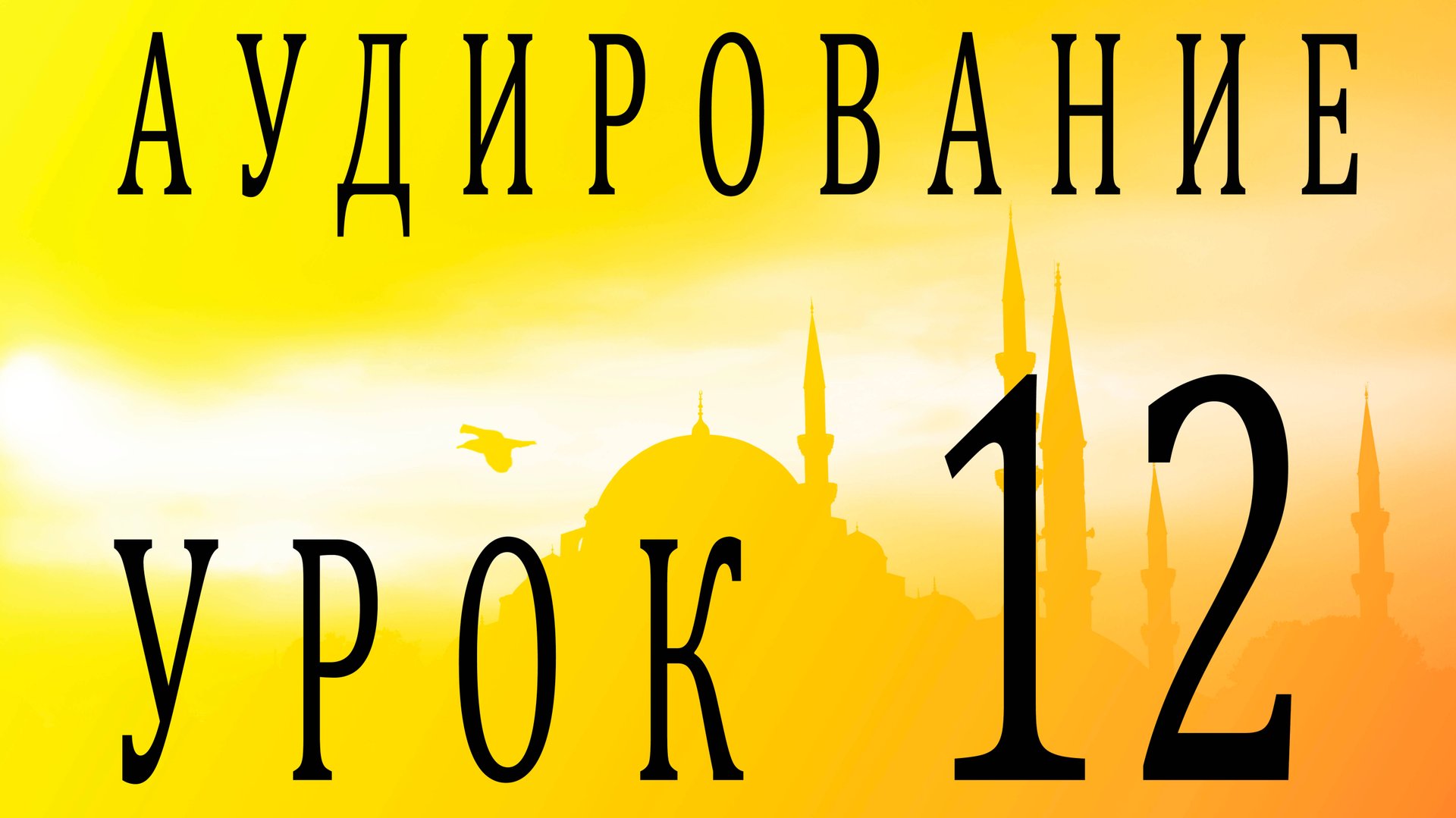 Аудирование. Урок 12