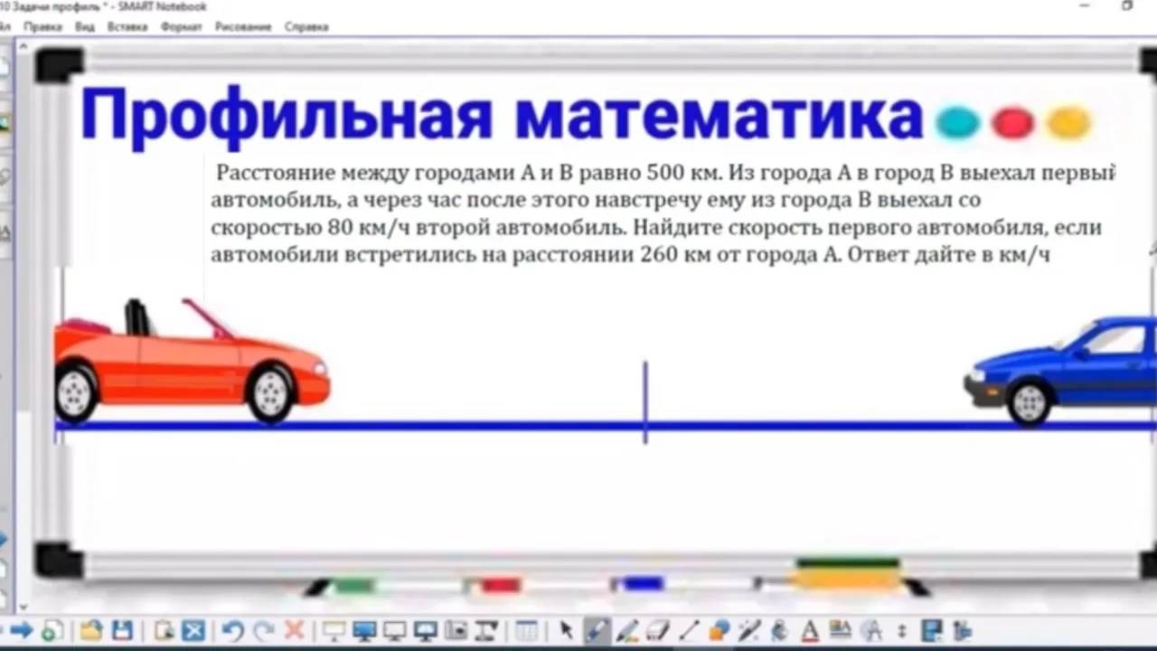 10-1 Скорость автомобиля | Профильная математика