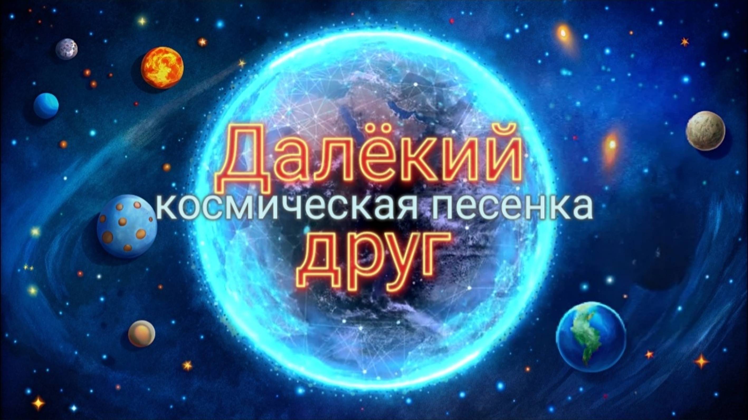 Далёкий друг (космическая песенка)  Мой канал: https://rutube.ru/channel/38402116