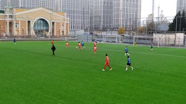 2024_11_01 игра с СШОР Кировского района тайм 1 часть 1