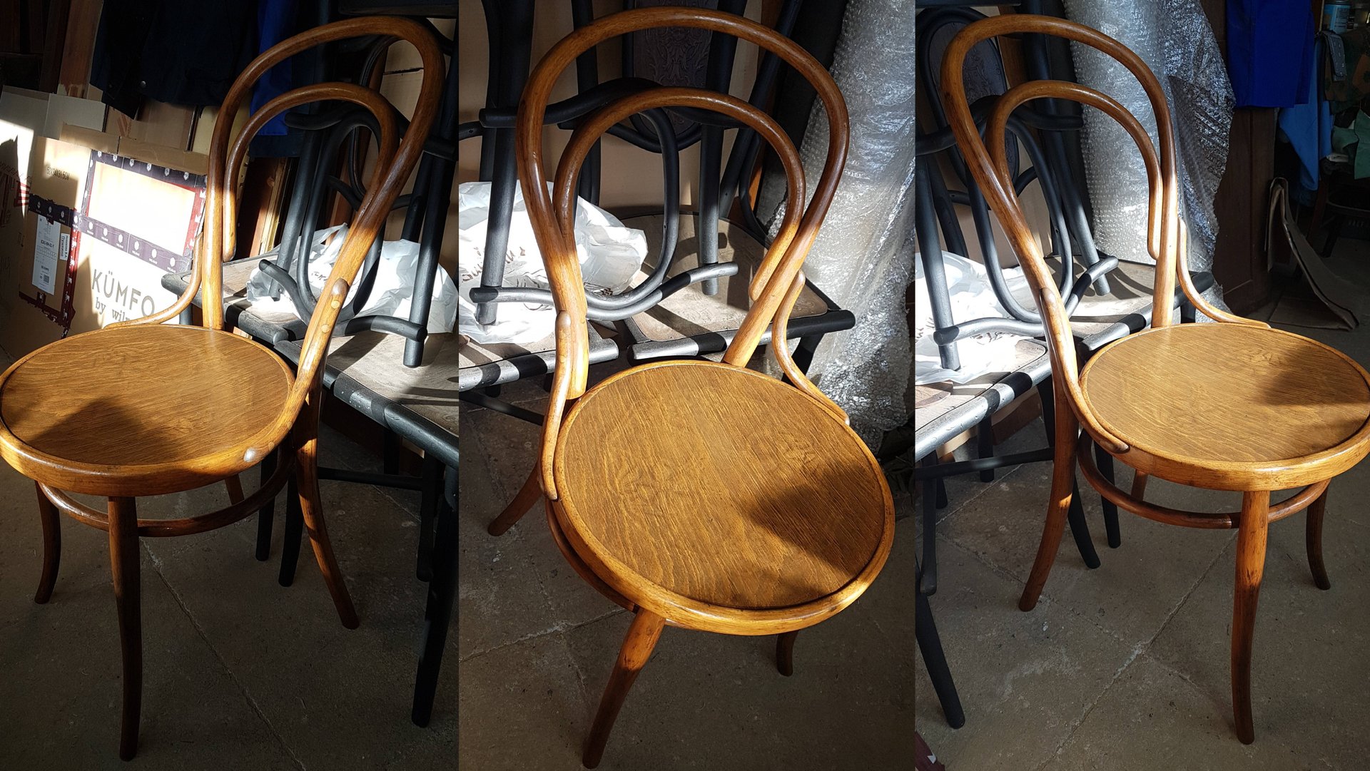 Восстановление стула фирмы Тонет, привезённого из г. Тюмень. Часть вторая (заключительная).