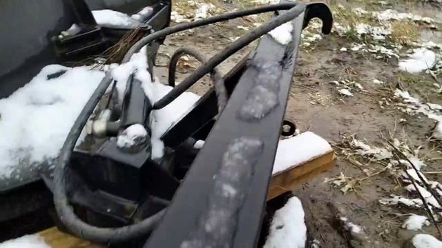 Поворотный отвал на МТЗ экспресс-обзор от Евгения Поваляева