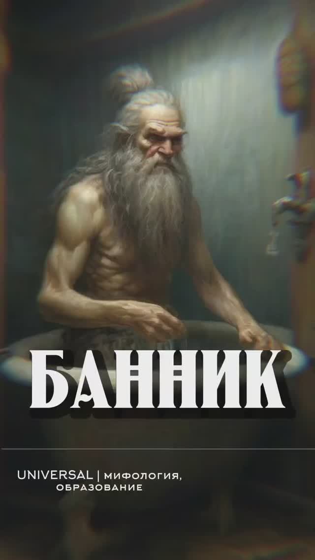 БАННИК #мифология #мистика #славянскаямифология #славяне #банник