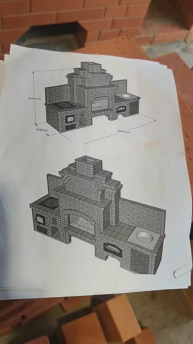 Совсем скоро! Печной комплекс в зоне барбекю от @Aetiy1963 Печуня