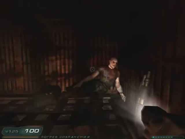 DOOM 3 #12 - Кака-Демон - Ретро Летс Плей 2012 года