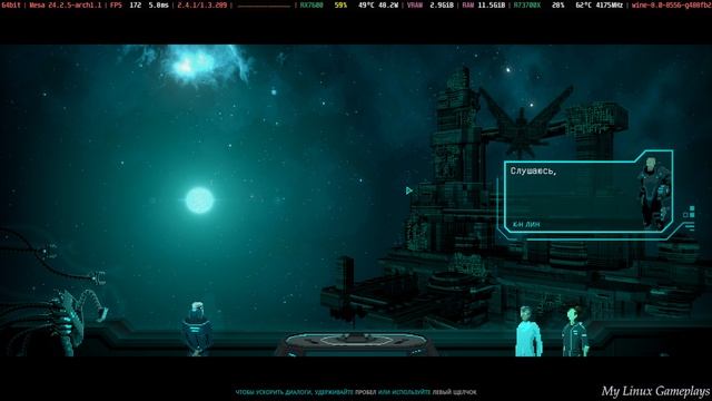 Crying Suns 2019 | Gameplay Linux