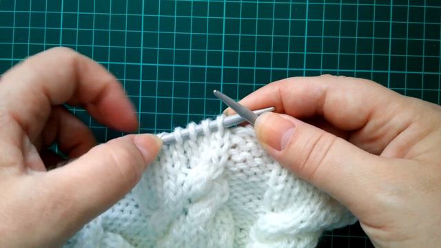 Вязание косы спицами. Как вязать жгут. Урок вязания косы спицами.