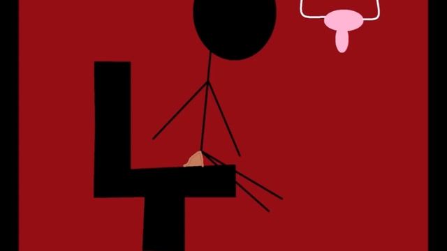 Стикмен срёт в туалете