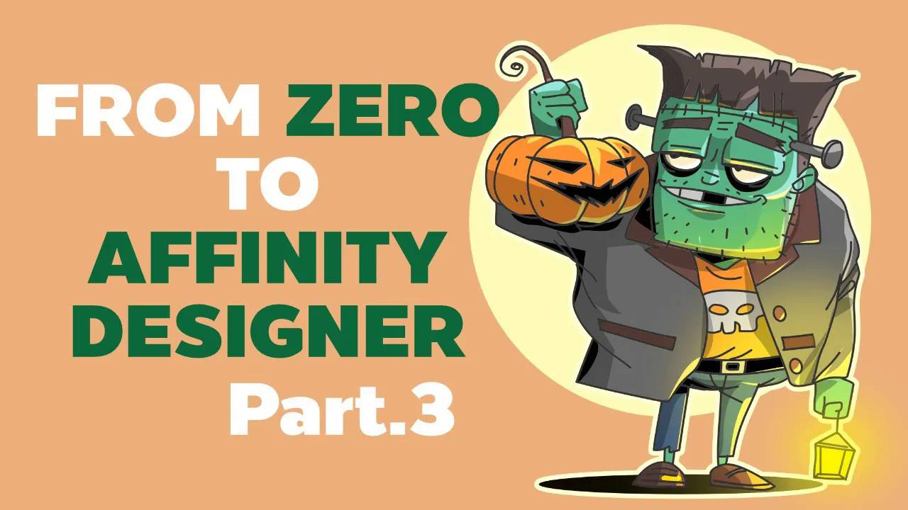 03 Affinity Designer ： Exploring the Color & Swatch Panel for Beginners