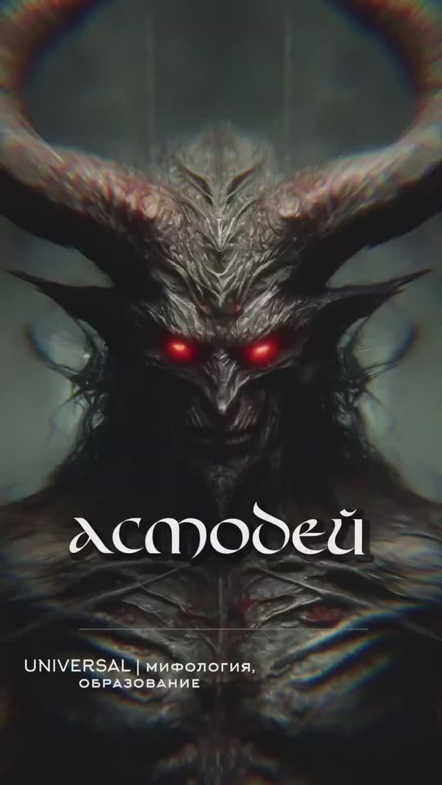 АСМОДЕЙ #мистика #мифология #ад #демоны #асмодей